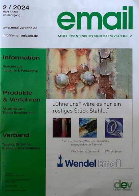 Industrial Enameling - DEV frontpage 2024-02