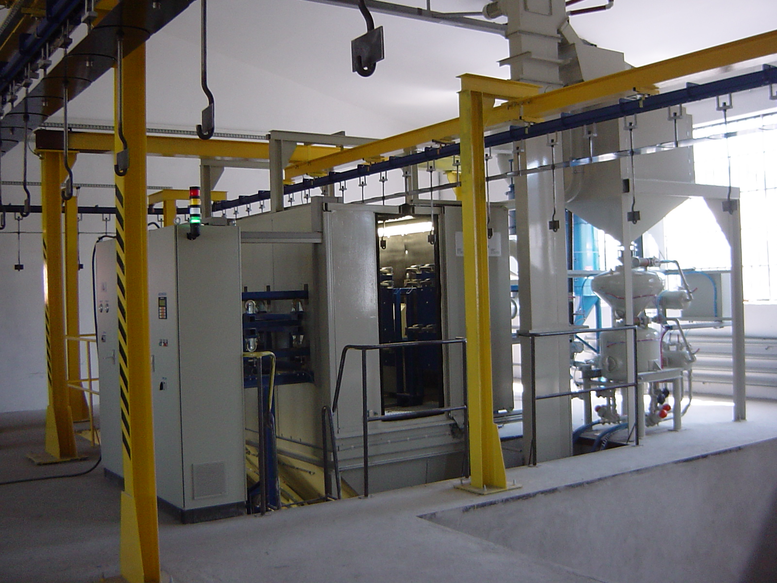 Industrial Enameling - Powder enameling plant for water heaters